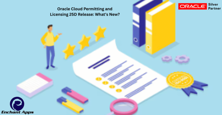 Oracle Cloud Permitting and Licensing 25D Release: What's New ...